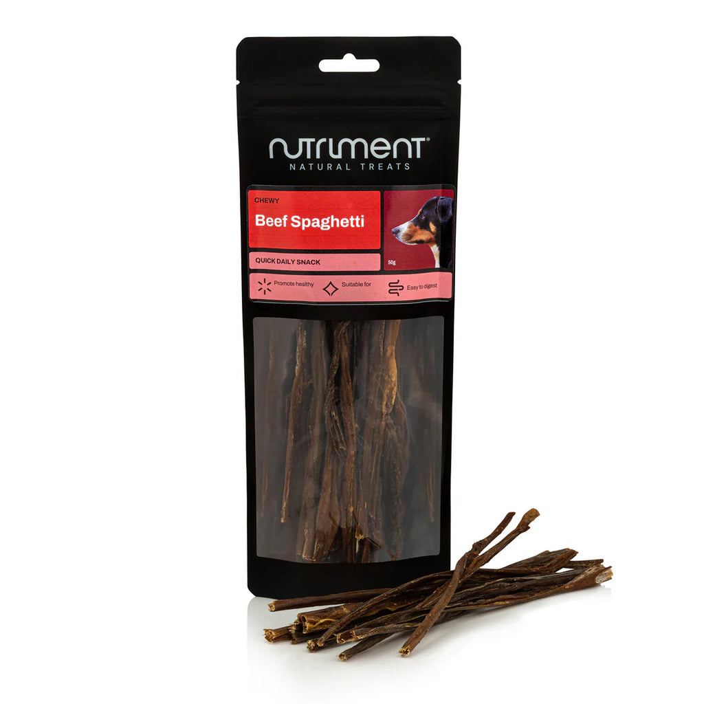 Pet Treats Beef Spaghetti 50g – Raw To Go