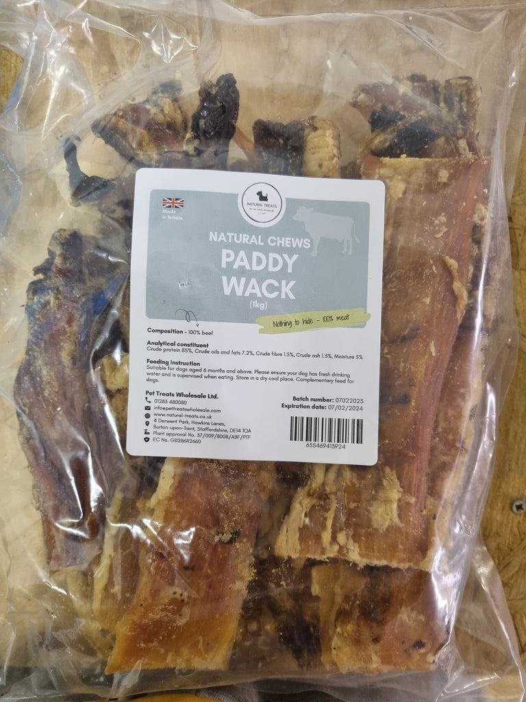 Natural Treats - Paddy Wack(1kg) – Raw To Go